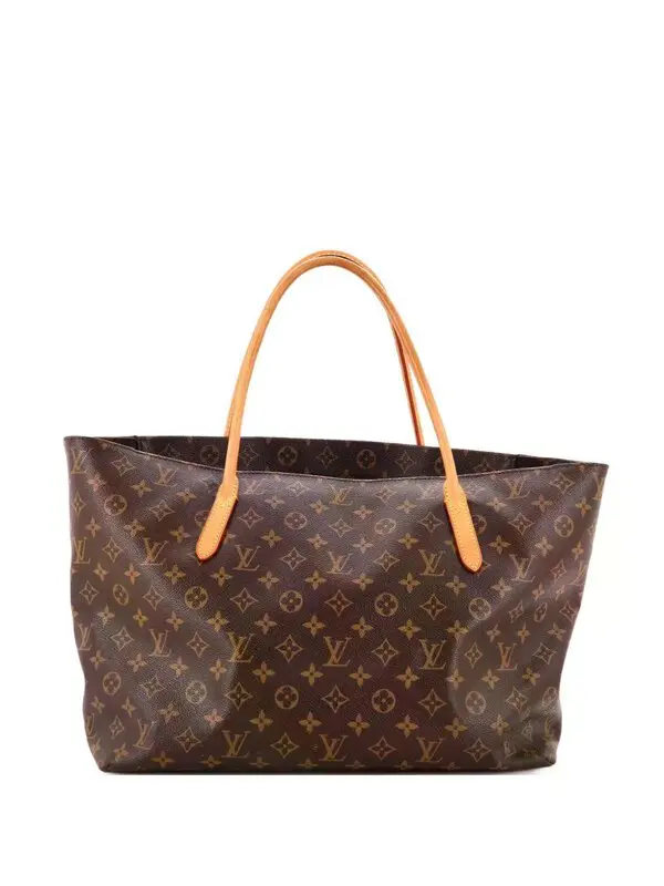 LOUIS VUITTON Raspail Monogram Canvas Mm Tote Bag - Brown
