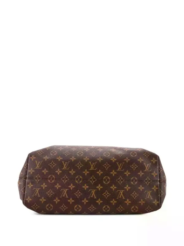 LOUIS VUITTON Raspail Monogram Canvas Mm Tote Bag - Brown