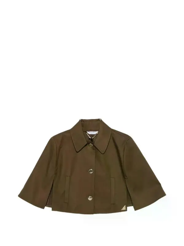 Max Mara Padre Cropped Cape