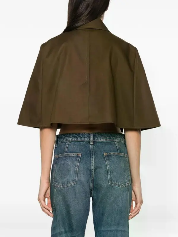 Max Mara Padre Cropped Cape