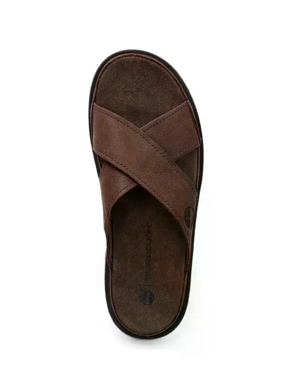 Timberland Cross-strap Leather Sandals