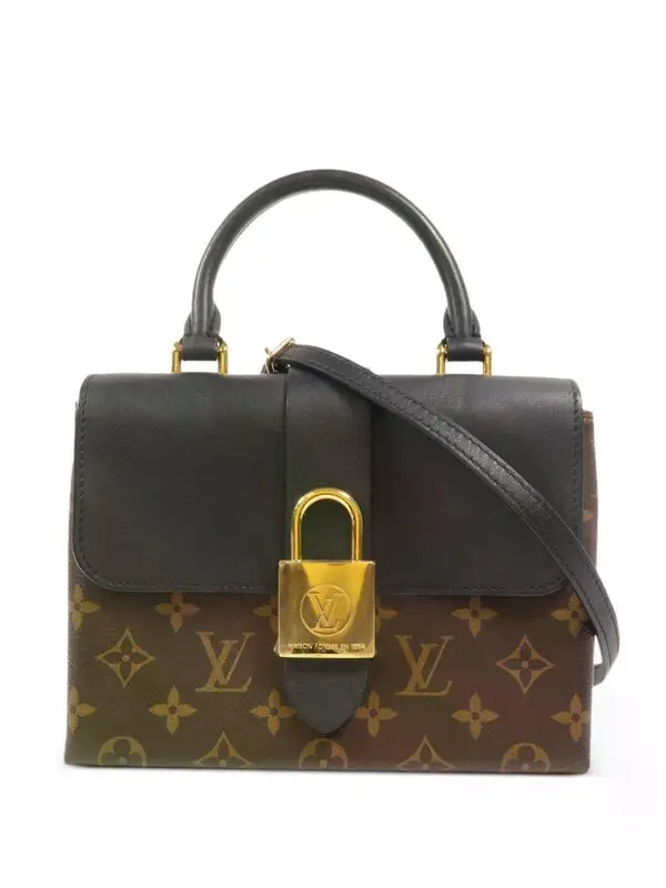 LOUIS VUITTON Locky Bb Monogram Handbag - Brown