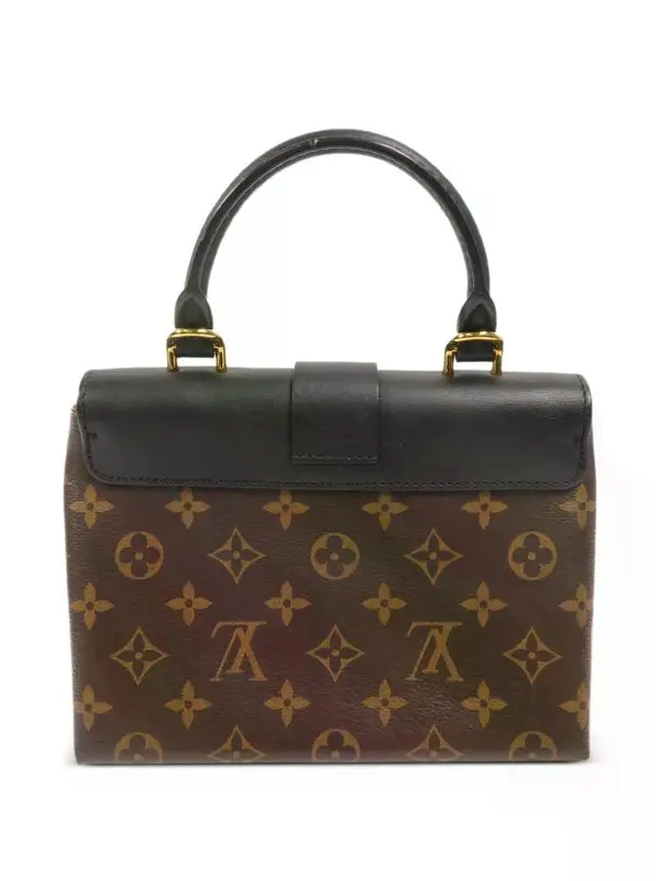 LOUIS VUITTON Locky Bb Monogram Handbag - Brown