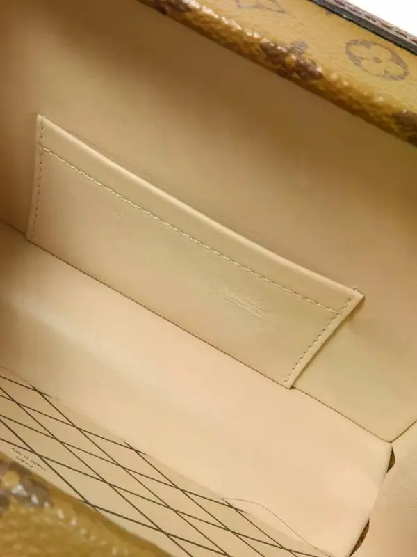 LOUIS VUITTON Petite Malle Monogram Reverse Shoulder Bag