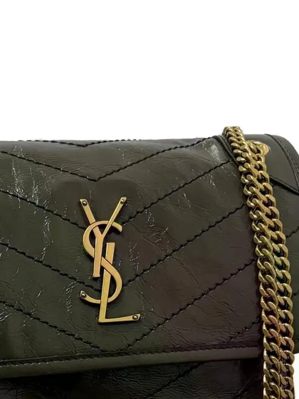 Saint Laurent Niki Quilted Leather Shoulder Bag