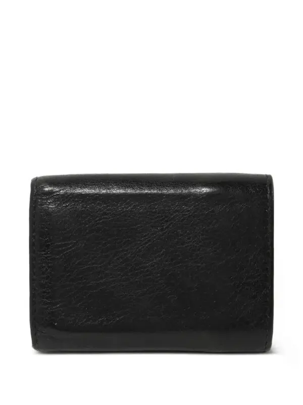 Balenciaga Studded Card Case - Black