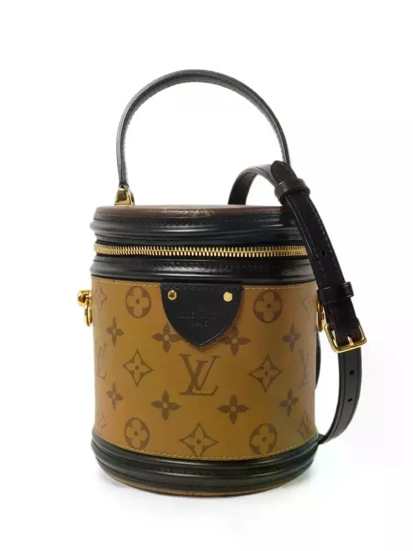 LOUIS VUITTON Cannes Monogram Reverse Shoulder Bag - Brown