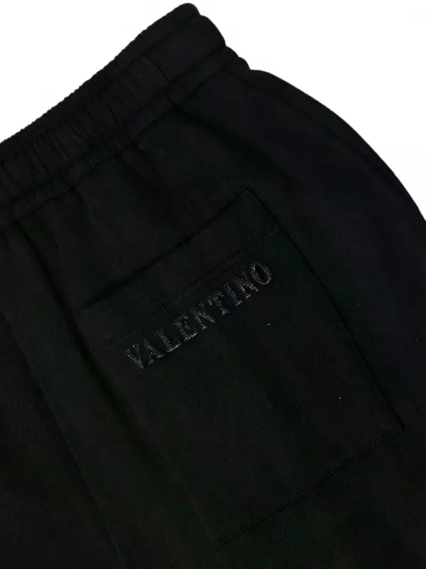 Valentino Garavani Logo-embroidered Drawstring Shorts