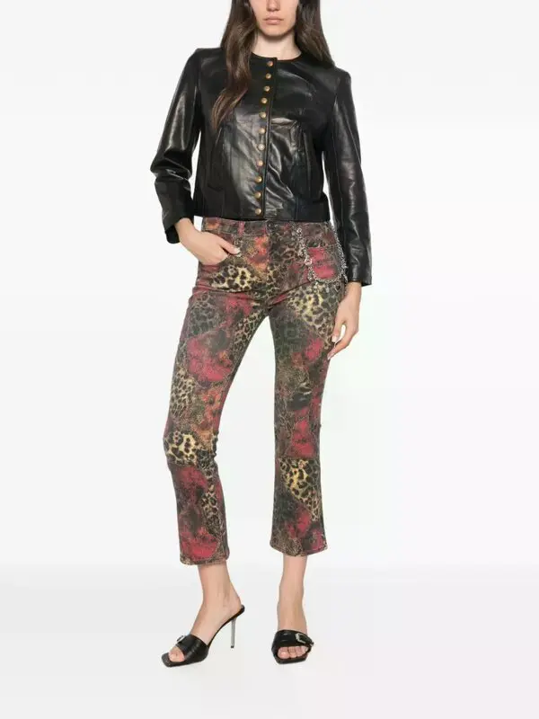 R13 Button-up Leather Jacket