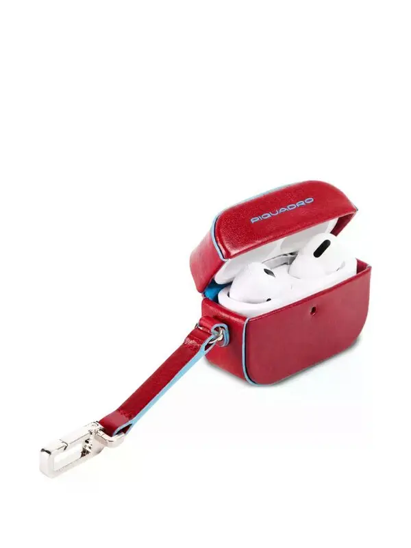 PIQUADRO Logo-print Airpods Pro Case