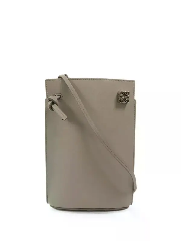 Loewe Dice Pocket Shoulder Bag - Grey