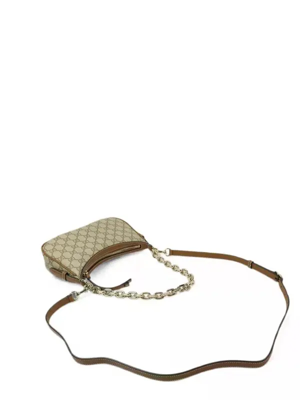 Gucci Small Gg-pattern Two-way Handbag - Neutrals