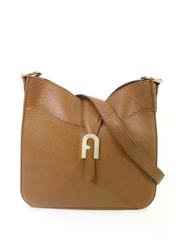 Furla Sofia Leather Shoulder Bag - Brown