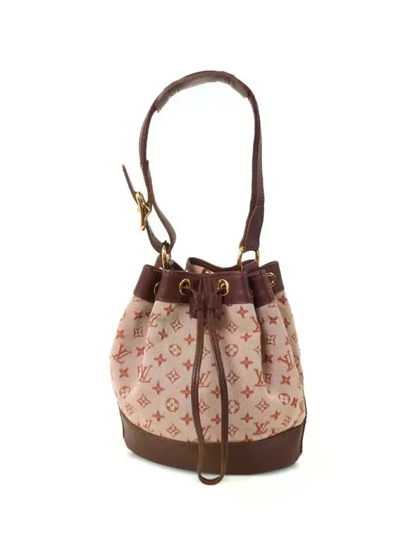 LOUIS VUITTON Monogram Mini Lin Noeé Shoulder Bag - Neutrals