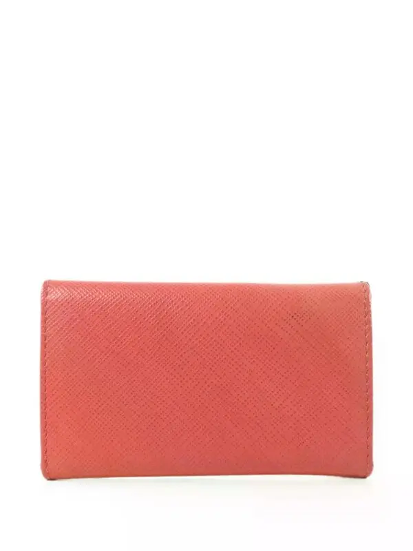 Prada Saffiano Leather Key Holder