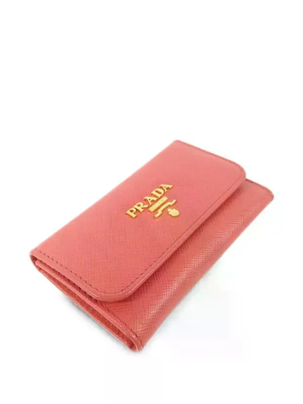 Prada Saffiano Leather Key Holder