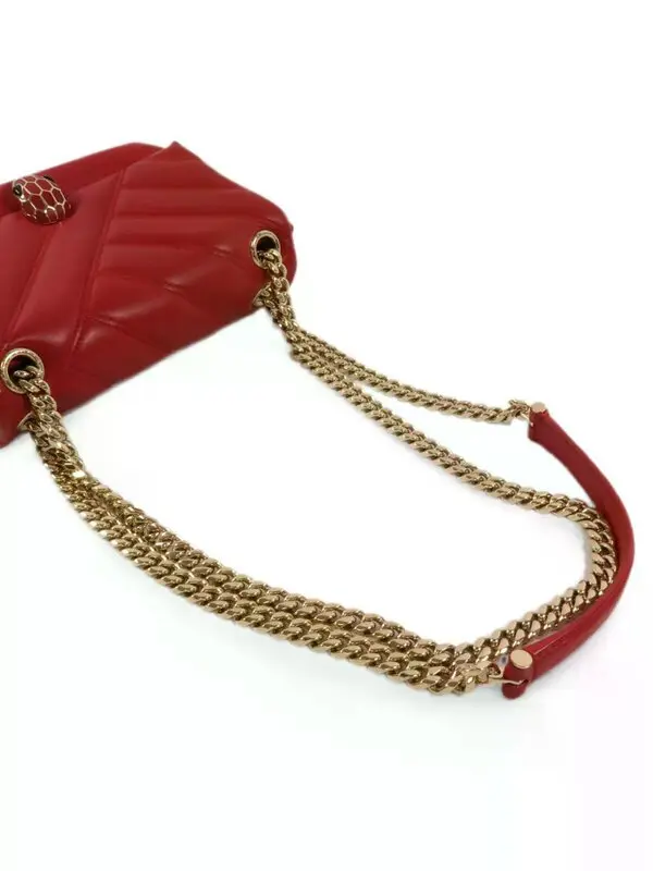 BVLGARI Medium Serpenti Cabochon Shoulder Bag