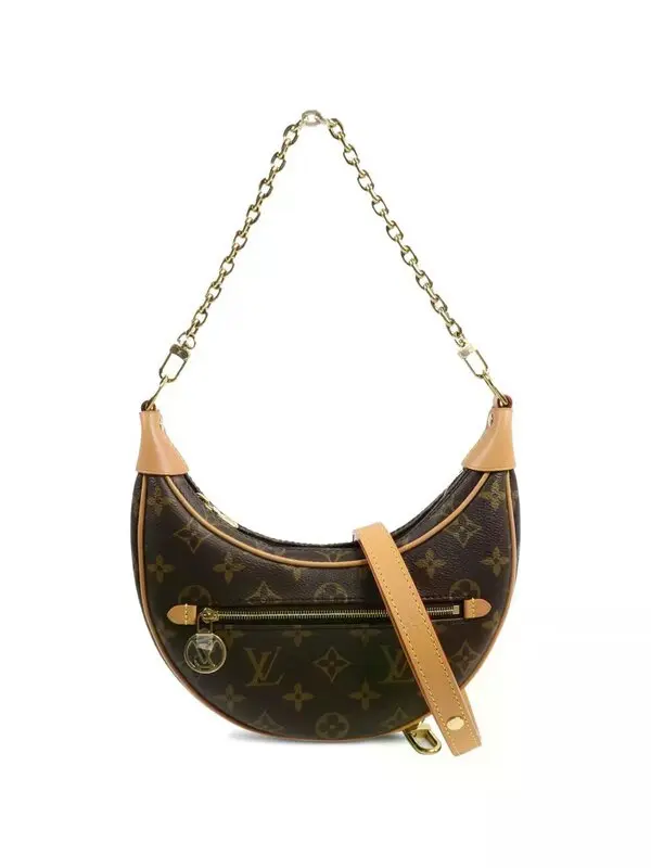 LOUIS VUITTON Loop Monogram Canvas Tote Bag - Brown