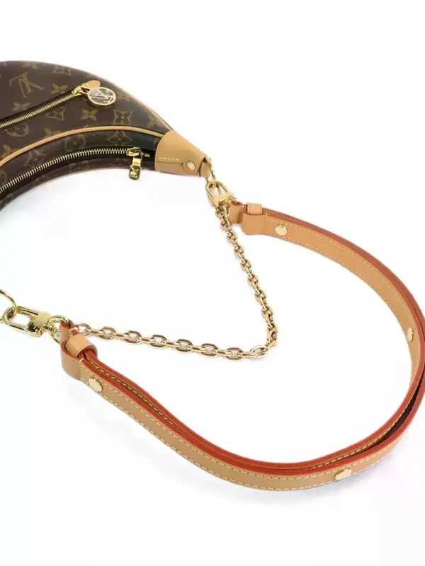 LOUIS VUITTON Loop Monogram Canvas Tote Bag - Brown