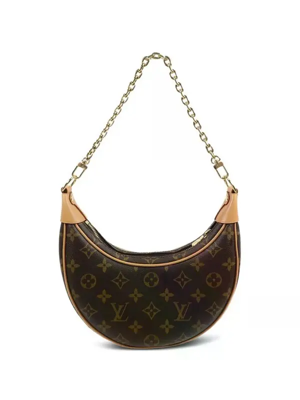LOUIS VUITTON Loop Monogram Canvas Tote Bag - Brown