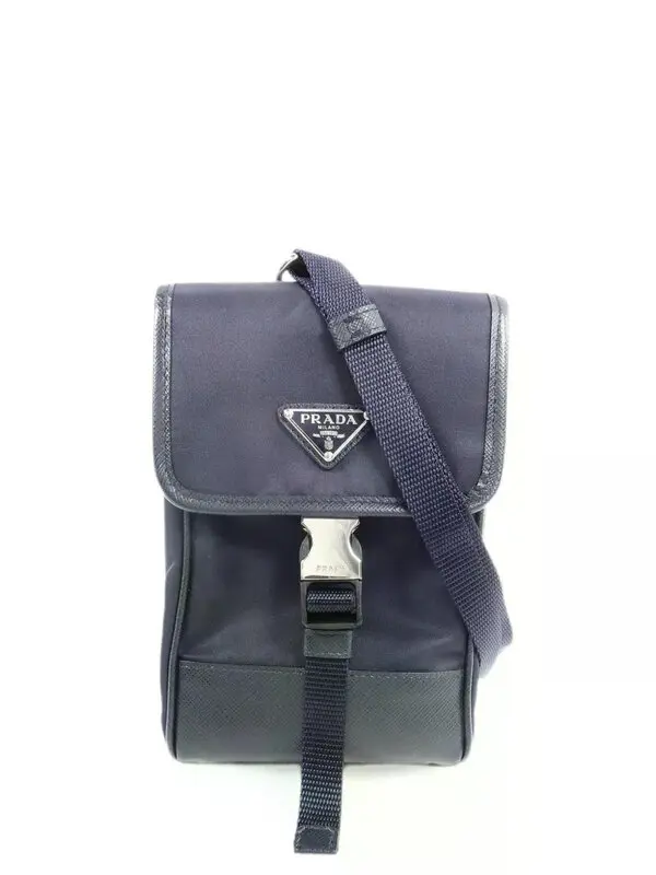 Prada Logo Phone Bag