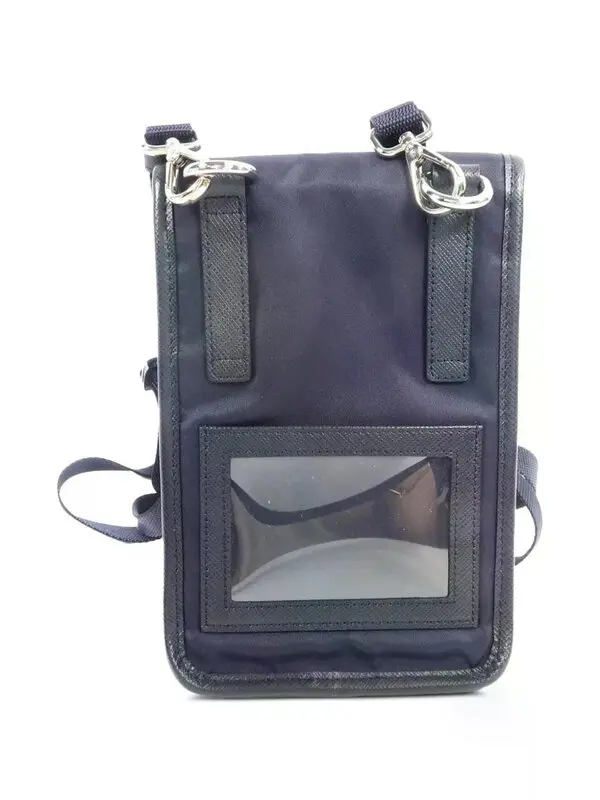 Prada Logo Nylon Shoulder Bag