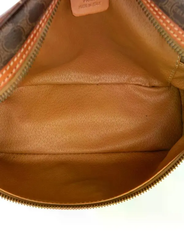 Celine 1996 Macadam Coated Canvas Vanity Bag