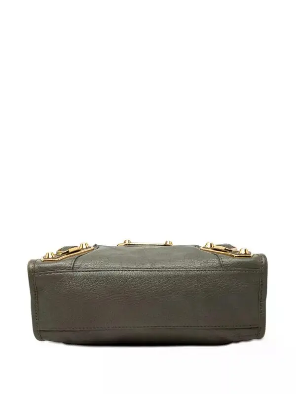 Balenciaga Mini Goatskin Satchel - Grey
