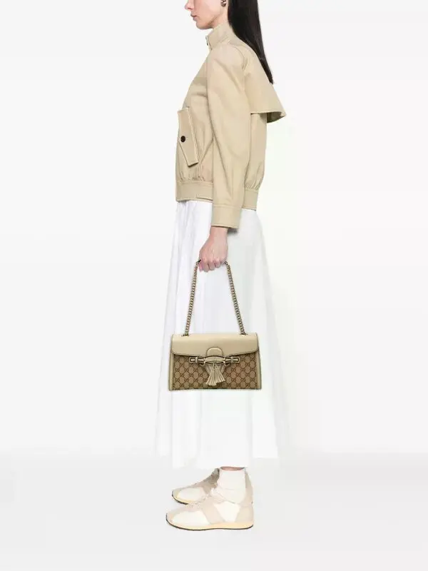 Gucci 2000-2015 Medium Gg Canvas Emily Shoulder Bag