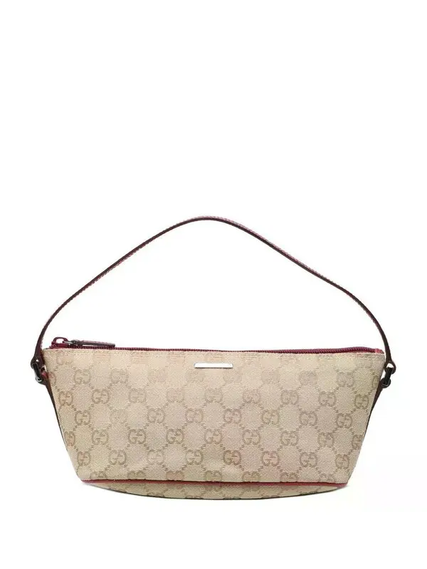 Gucci 2000-2015 Gg Canvas Boat Shoulder Bag