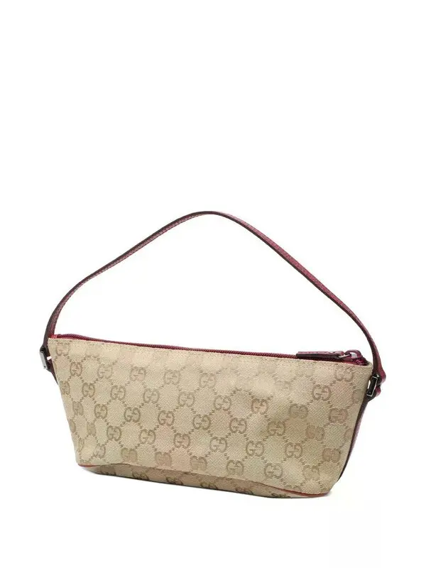 Gucci 2000-2015 Gg Canvas Boat Shoulder Bag