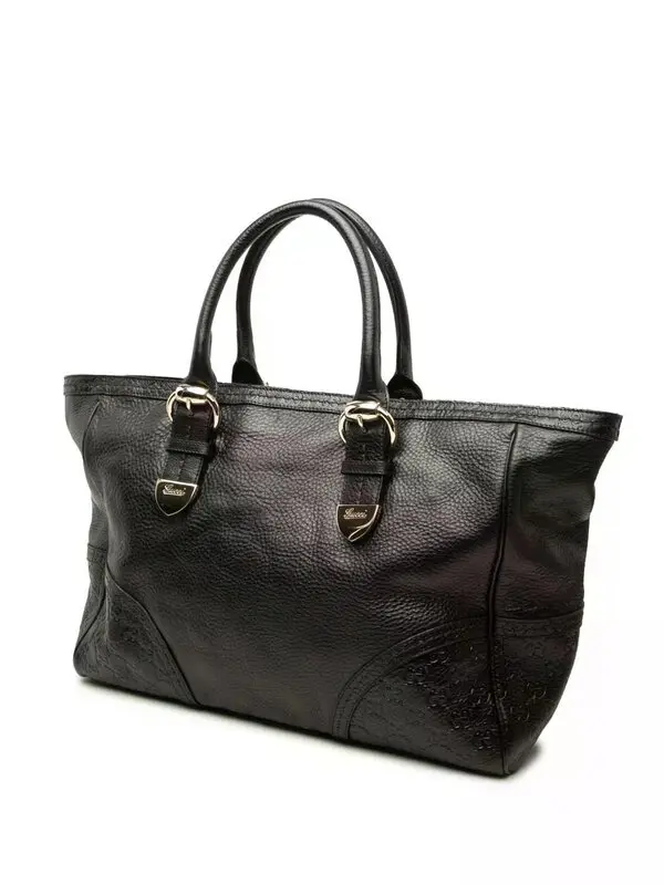 Gucci Calfskin Signoria Tote Bag
