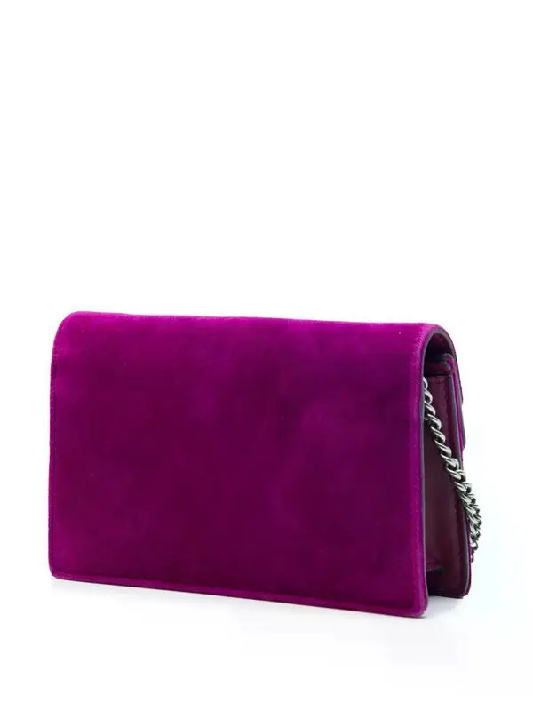 Gucci Mini Velvet Dionysus Crossbody Bag - Purple