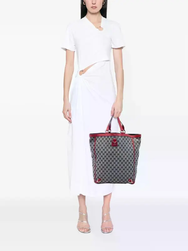 Gucci Gg Canvas Abbey D Ring Tote Bag