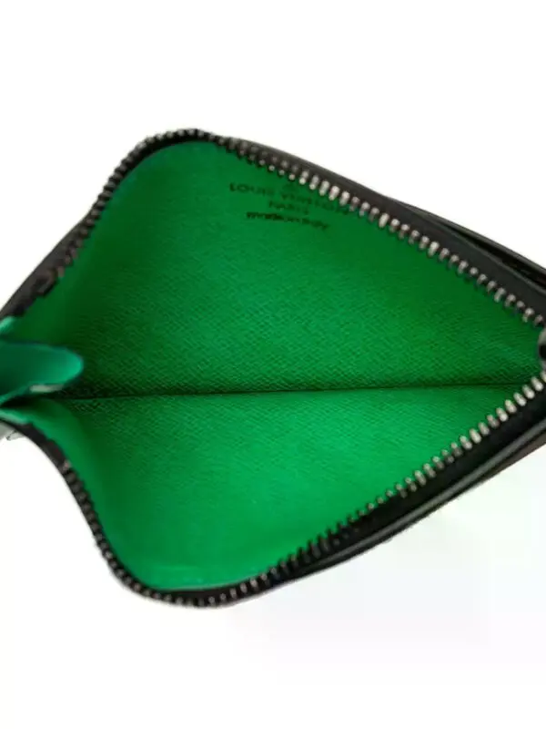 LOUIS VUITTON 2010-2026 Monogram Macassar Card Holder Coin Pouch