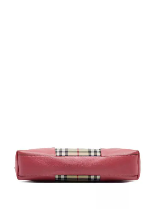 Burberry Haymarket Check Coated Canvas Chichester Crossbody Bag