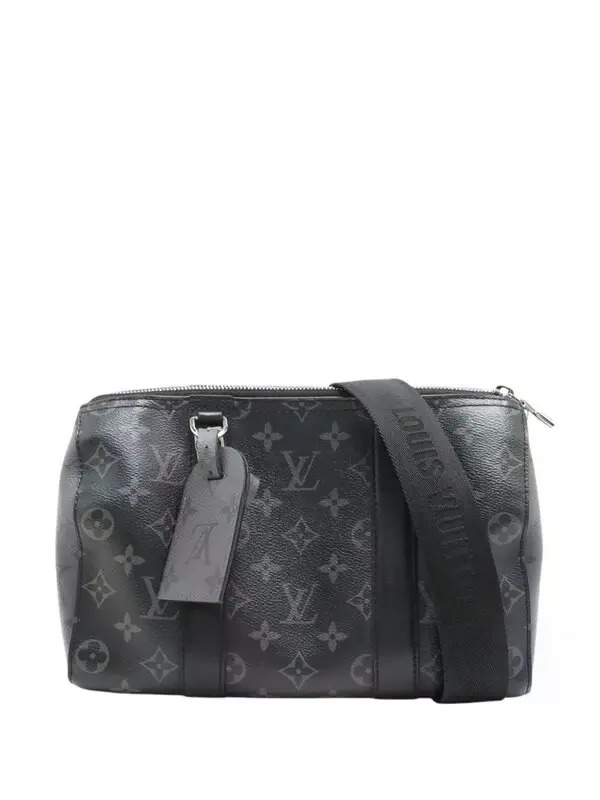 LOUIS VUITTON 2021-2026 Monogram Eclipse City Keepall Crossbody Bag