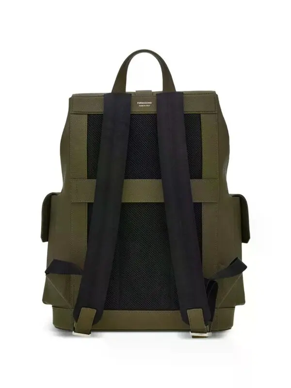 FERRAGAMO Utility Backpack With Hug Buckles