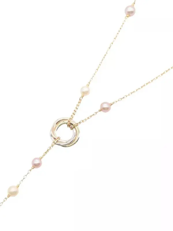 Cartier 2010s Trinity Pearl Necklace