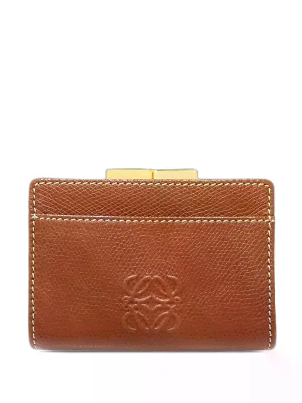 Loewe 2010-2026 Leather Anagram Coin Pouch