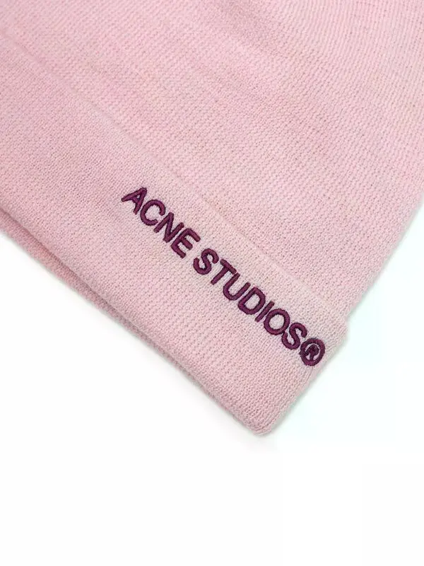 Acne Studios Embroidered Beanie
