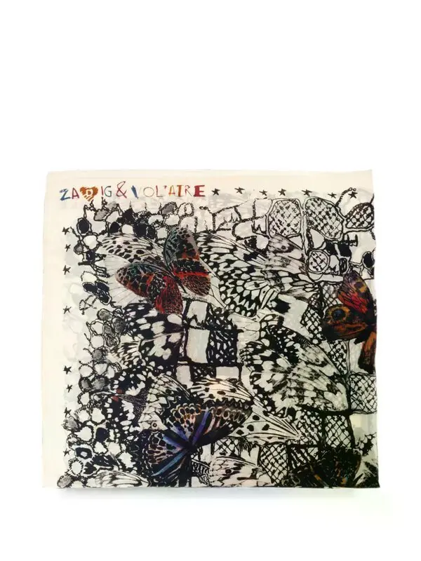 Zadig&Voltaire Silk Scarf ‘blondie