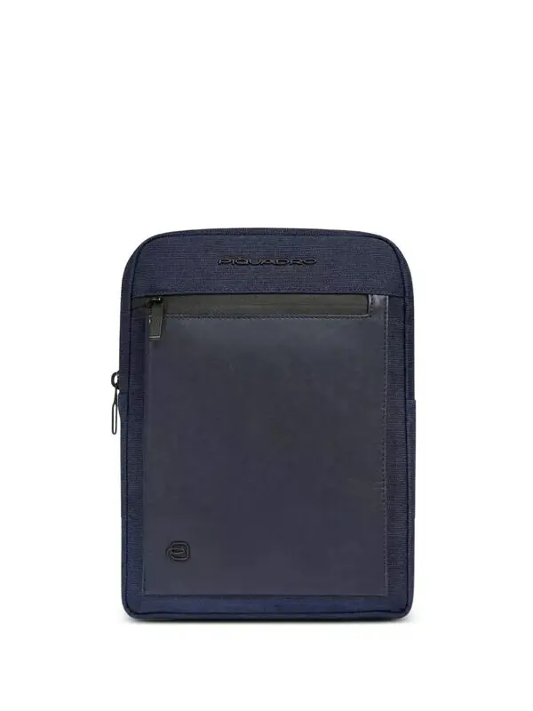 PIQUADRO Logo-plaque Panelled Backpack