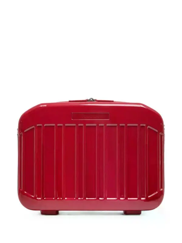 PIQUADRO Glossy Grooved Hard Shell Bag