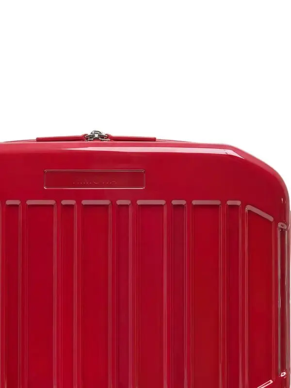PIQUADRO Glossy Grooved Hard Shell Bag