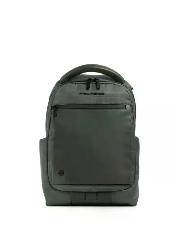PIQUADRO Logo-plaque Panelled Backpack