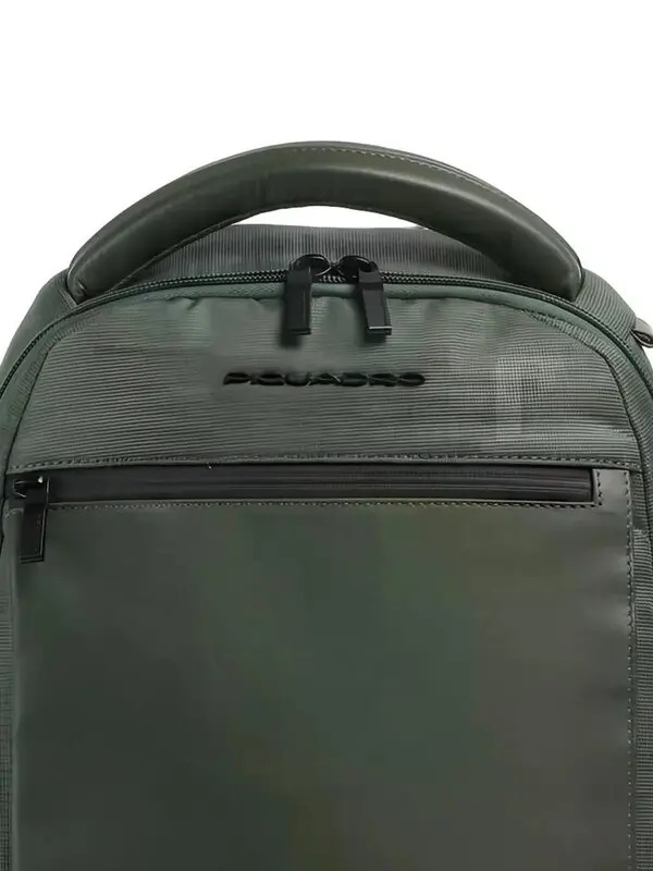 PIQUADRO Logo-plaque Panelled Backpack