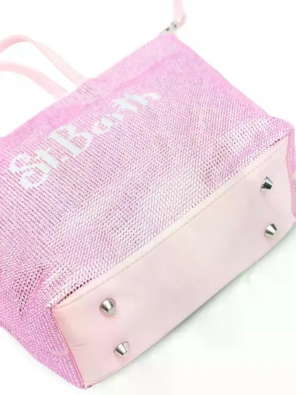 MC2 SAINT BARTH Mini Strass Tote Bag