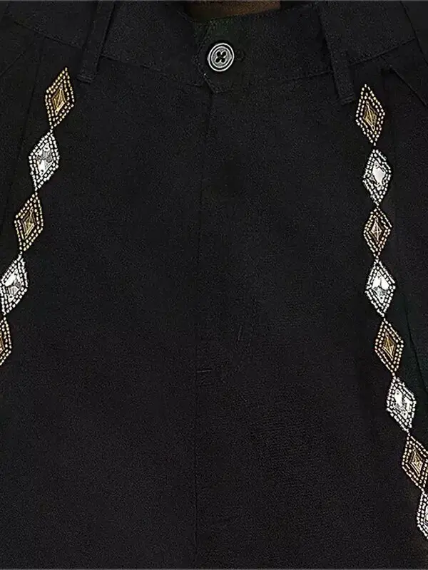 BIRTH OF ROYAL CHILD Gemstone Embellished Tailored Shorts