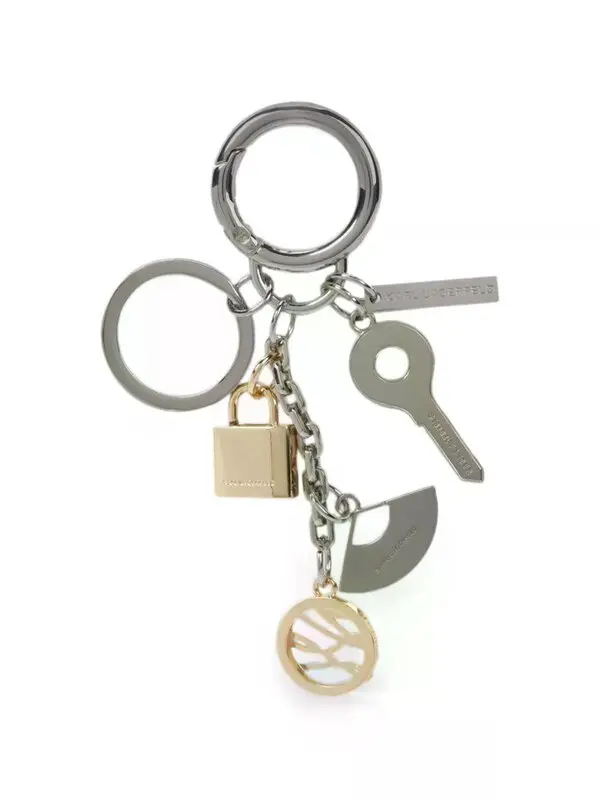 Karl Lagerfeld K/autograph Multi-charm Keychain